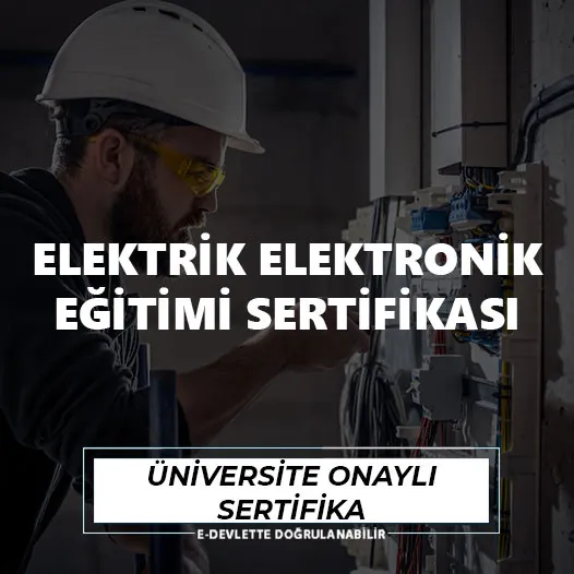 Elektrik Elektronik Eğitimi Sertifikası - Formasyon Eğitim Sertifika